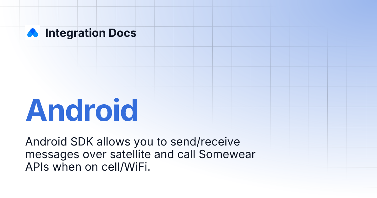 Android | Integration Docs